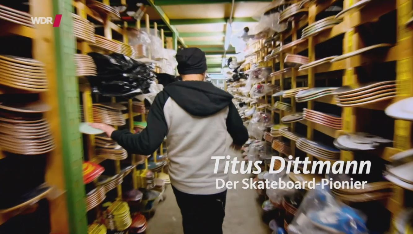 WDR-Dokumentation - Titus Dittmann – Der Skateboard-Pionier ...